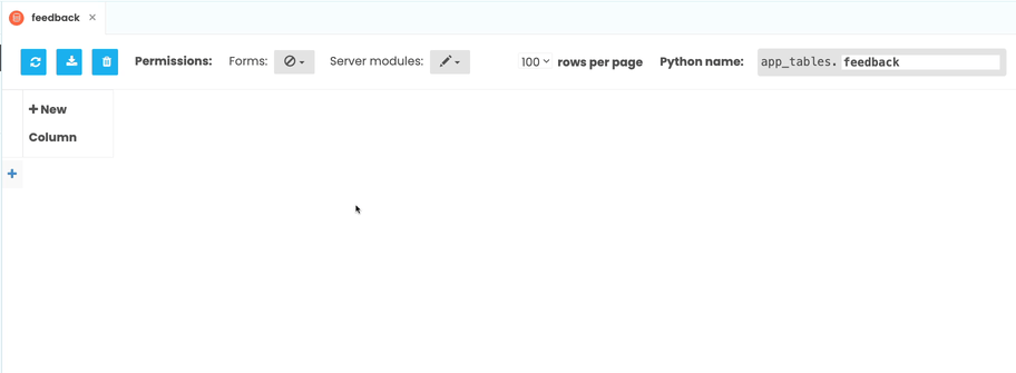 Anvil | Create your database